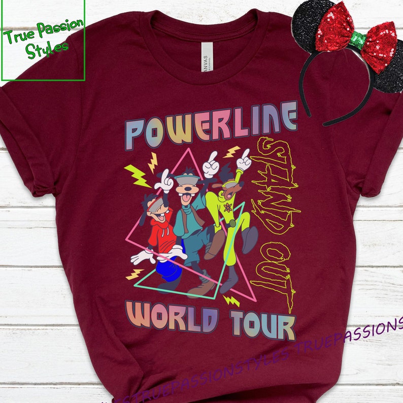 Powerline Stand Out World Tour Shirt Long Sleeve Sweatshirt - Etsy