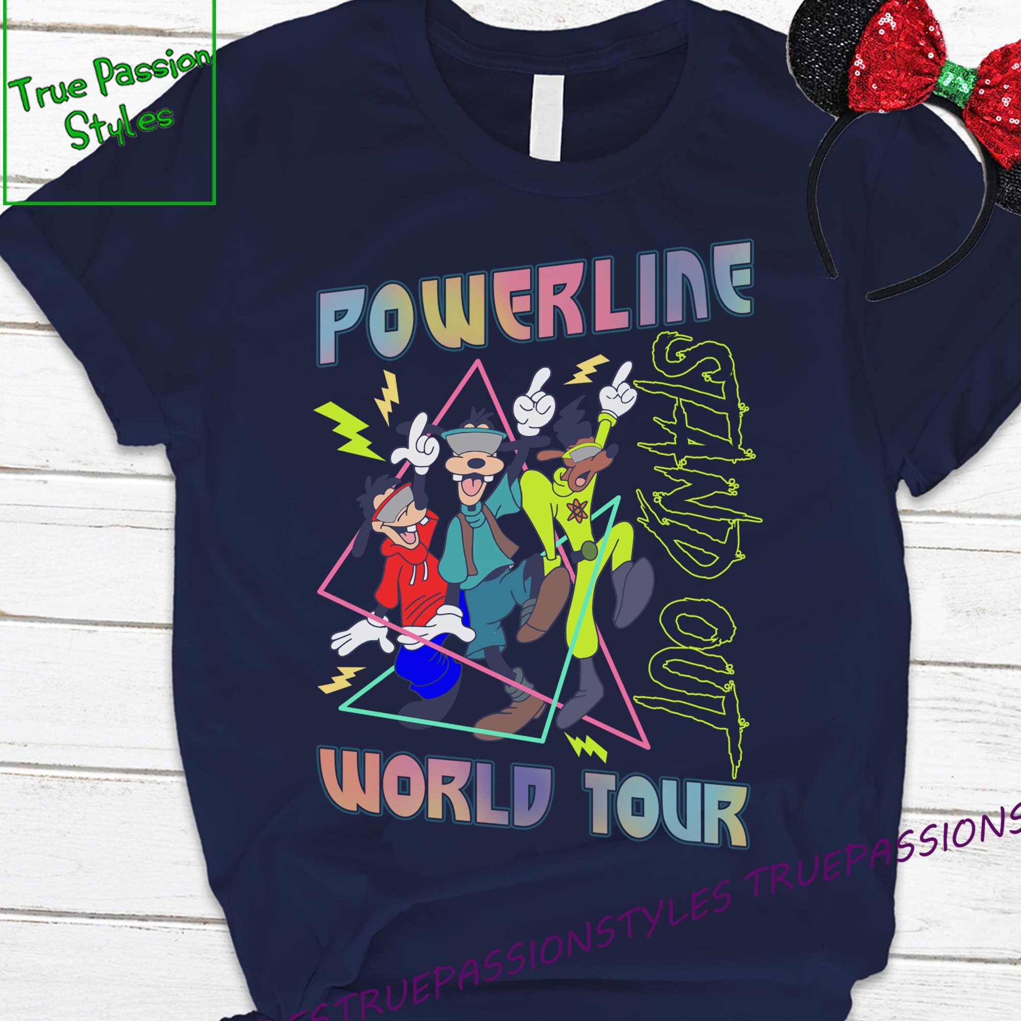 Powerline Stand Out World Tour Max and Roxanne Shirt sold by Edward Wu ...