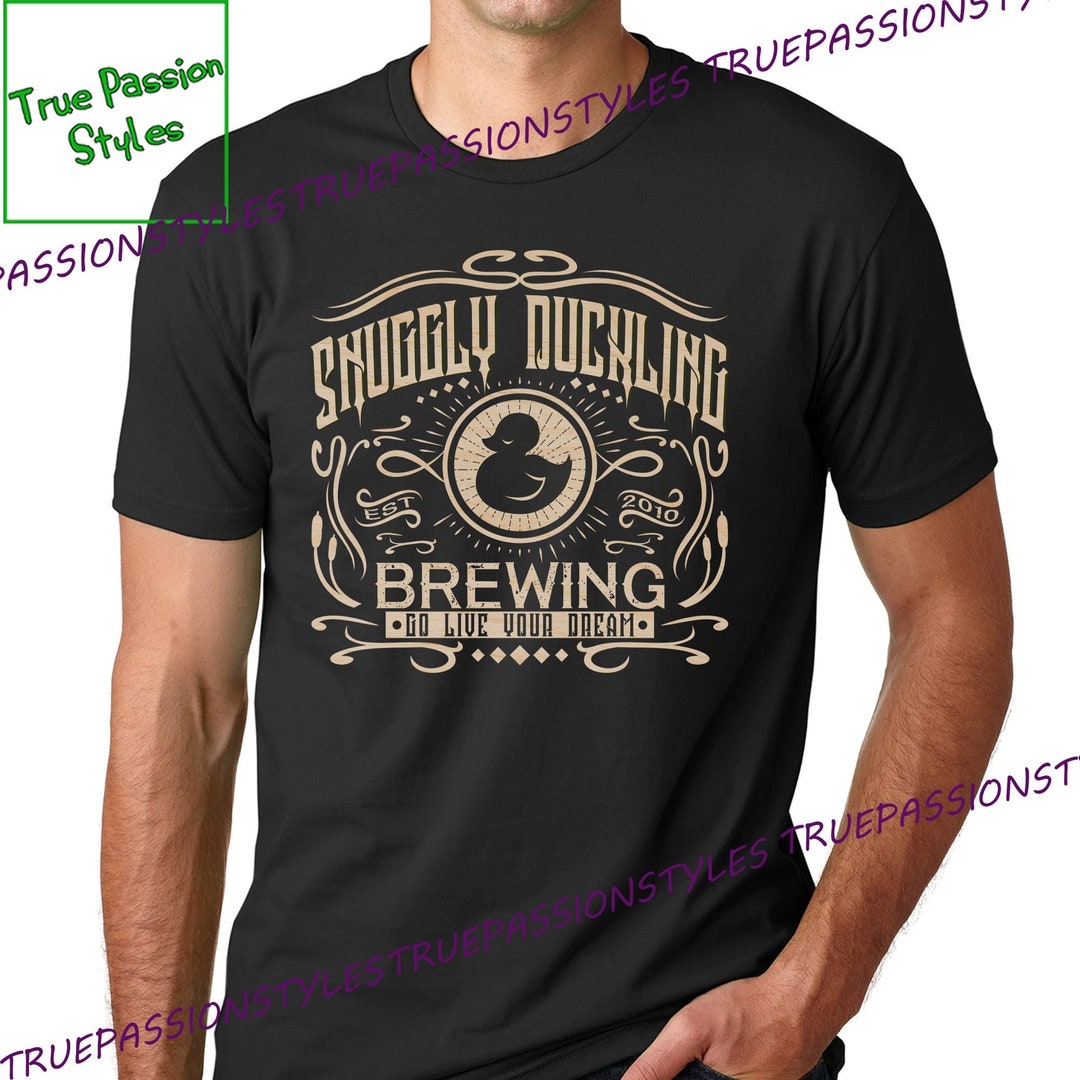 Snuggly Duckling T-shirt, Vintage Snuggly Duckling Brewing Tangled ...