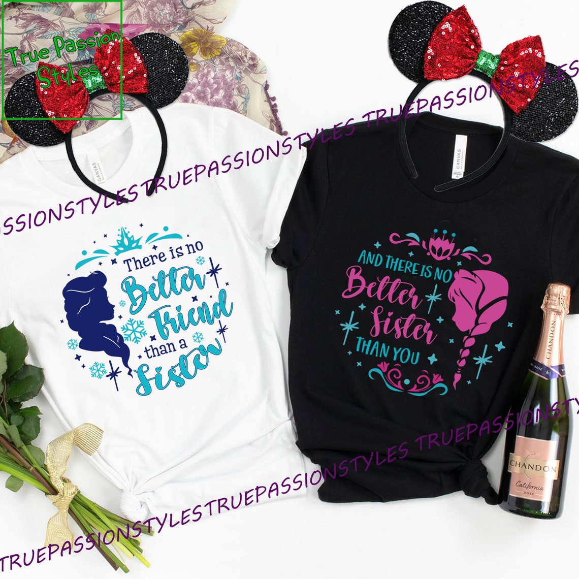 Frozen Elsa and Anna Shirt, Bestie BFF, Happiest Besties on Earth ...