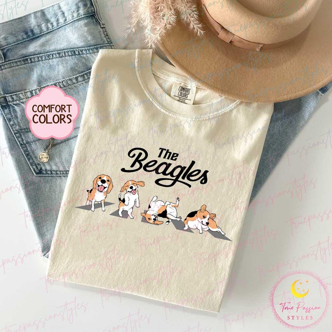 Comfort Colors® Beagles Shirt, Beagle Mom Shirt, Beagle Lover Shirt, Beagle Owner Shirt, Dog ...