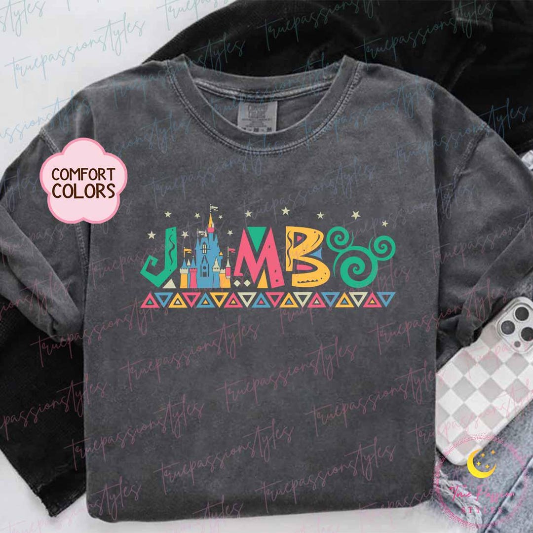 Comfort Colors® Jambo Lion King Shirt, Safari Mode Shirt E7243 - Etsy