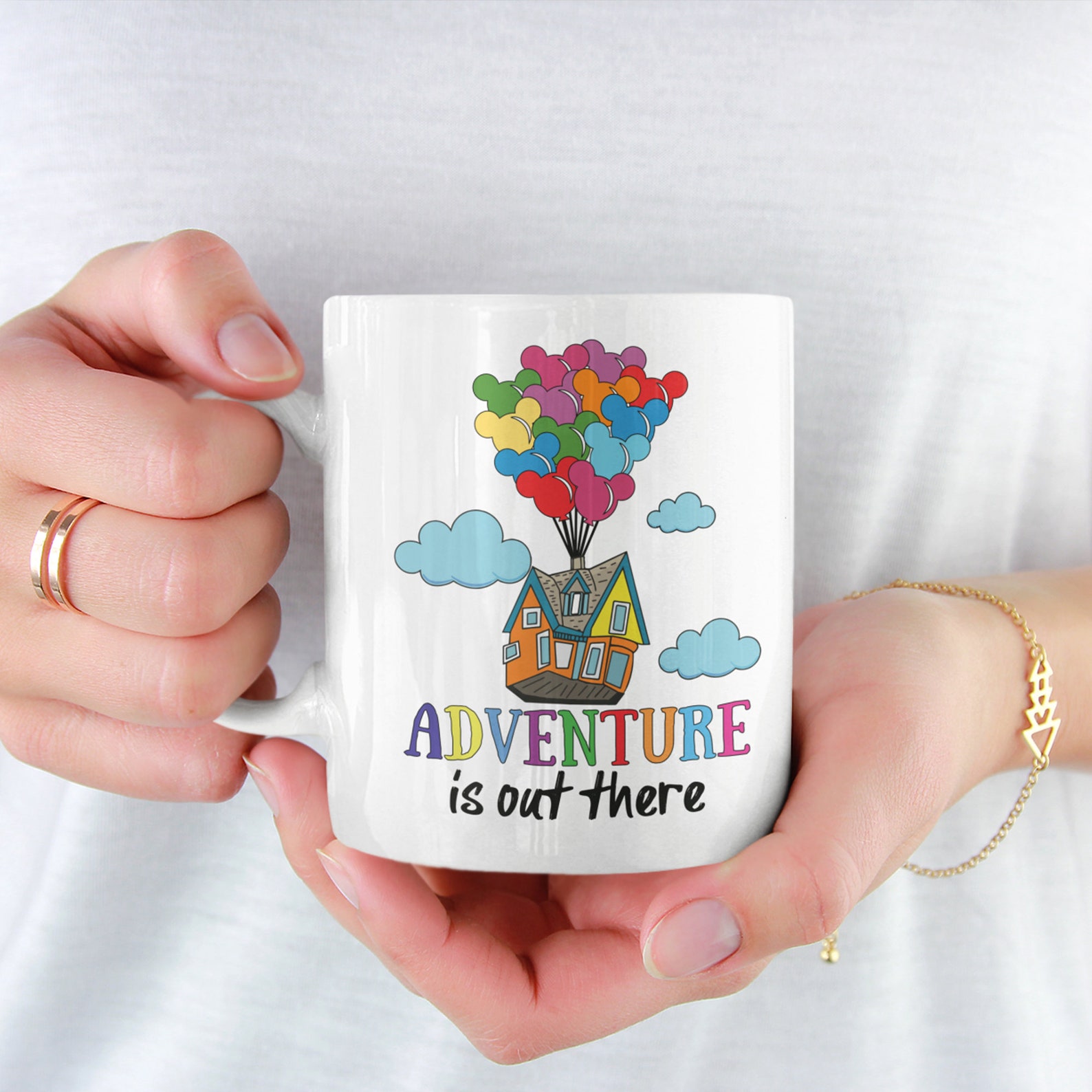Adventure is Out There Mug, up the Movie, Balloons Castle, Cute up ...
