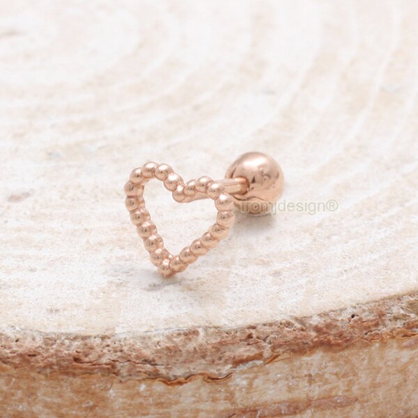 Open Heart Earrings - Etsy