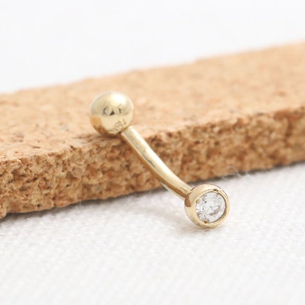 Curved Cartilage Earring - Etsy
