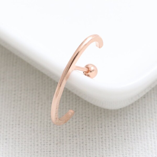 Curved Ear Cuff - Etsy