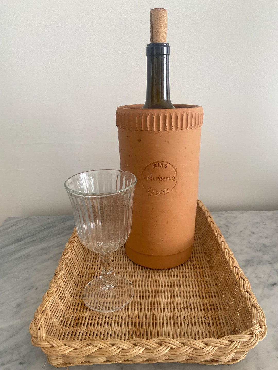 Terracotta Wine Cooler - Etsy