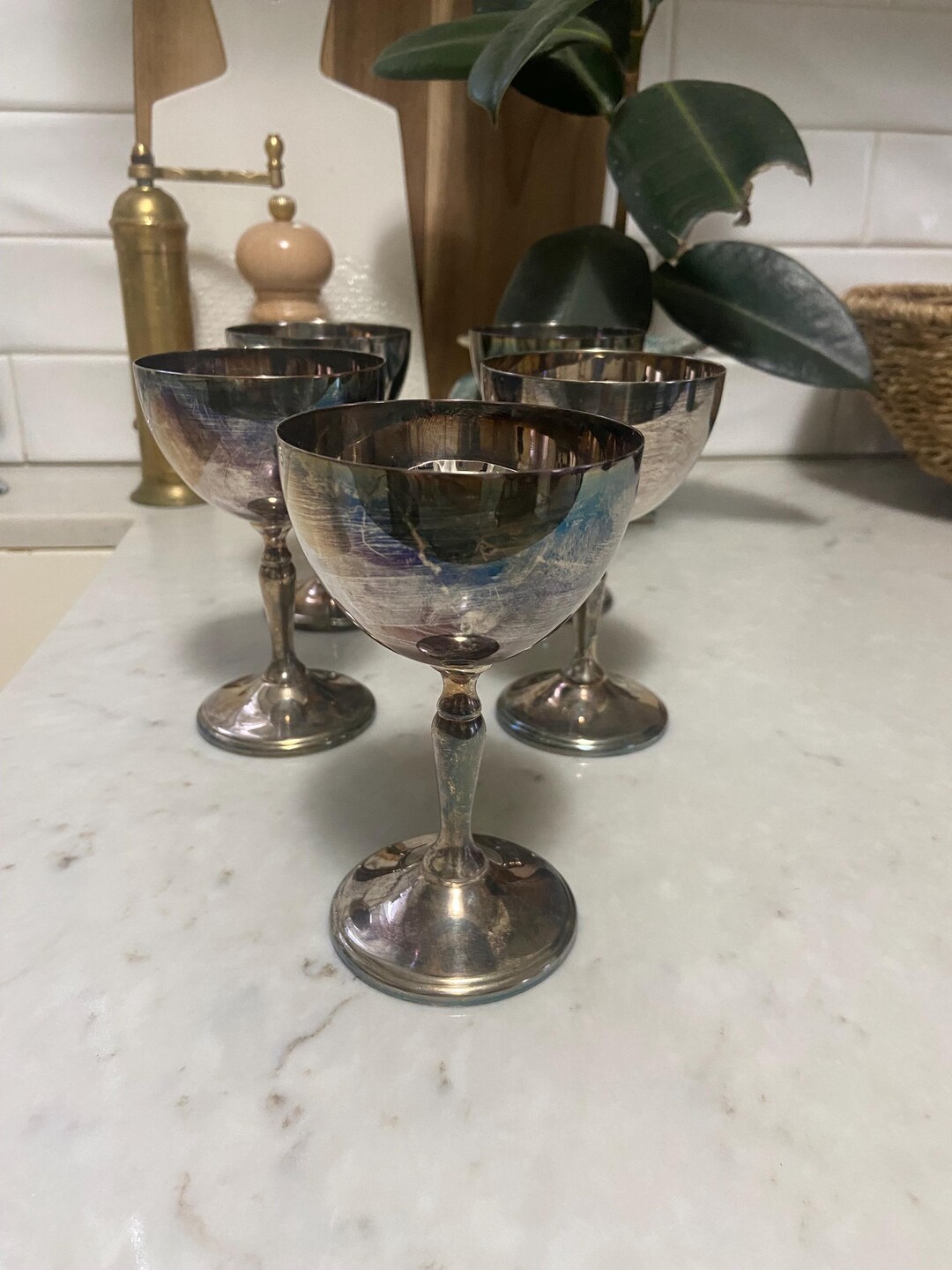 5 Viking Plate Goblets - Etsy