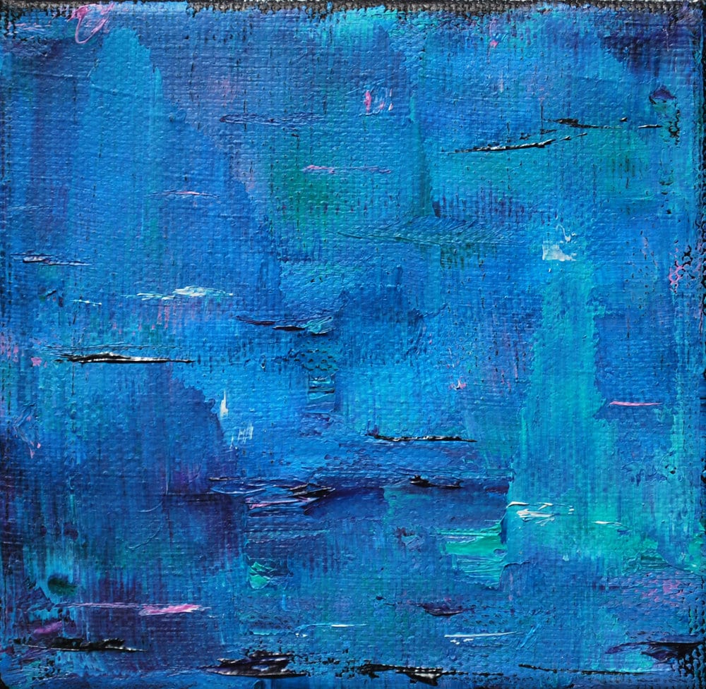 Painting Contemporary Expressionism Decor Pastel Color Palette Art by ...