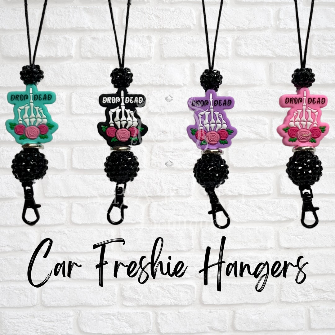 Drop Dead Freshie Hanger - Car Freshie Accessories - Car Freshie ...