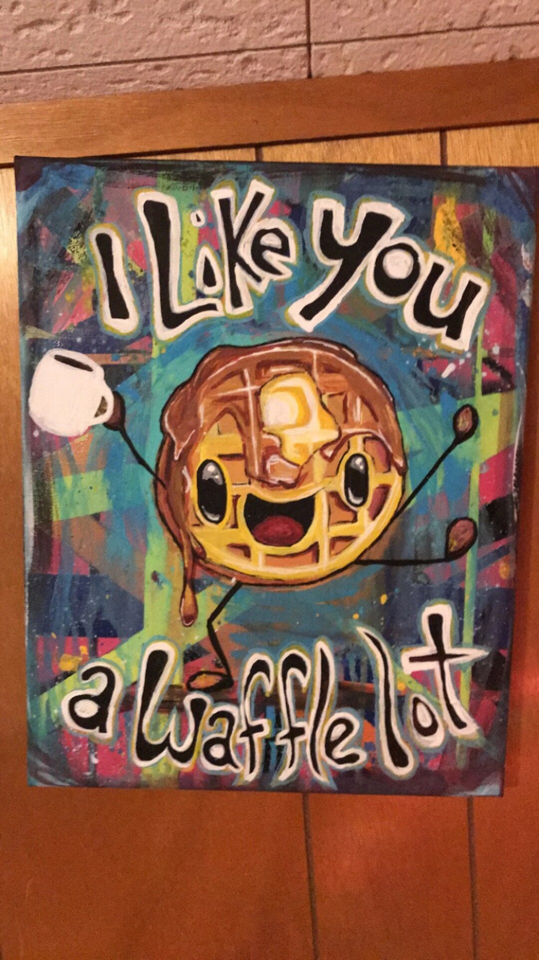 I Like You a Waffle Lot! - Etsy