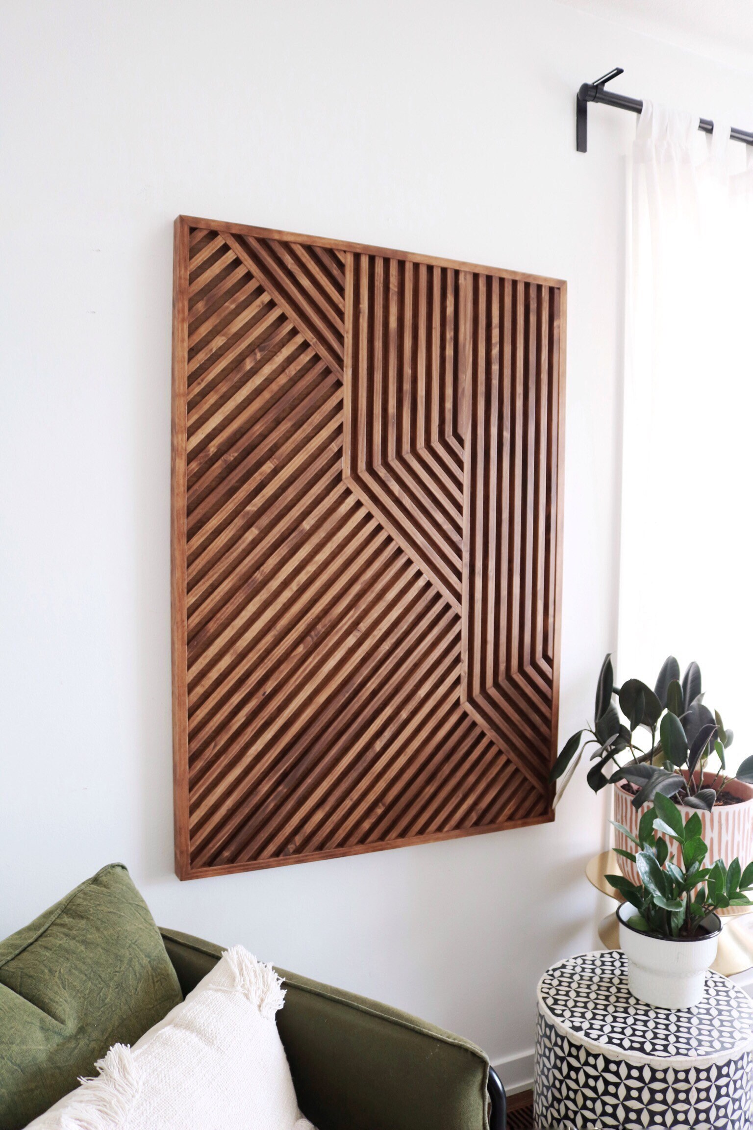 Wood Art Wood Wall Art Geometric Wood Art Geometric Wall | Etsy