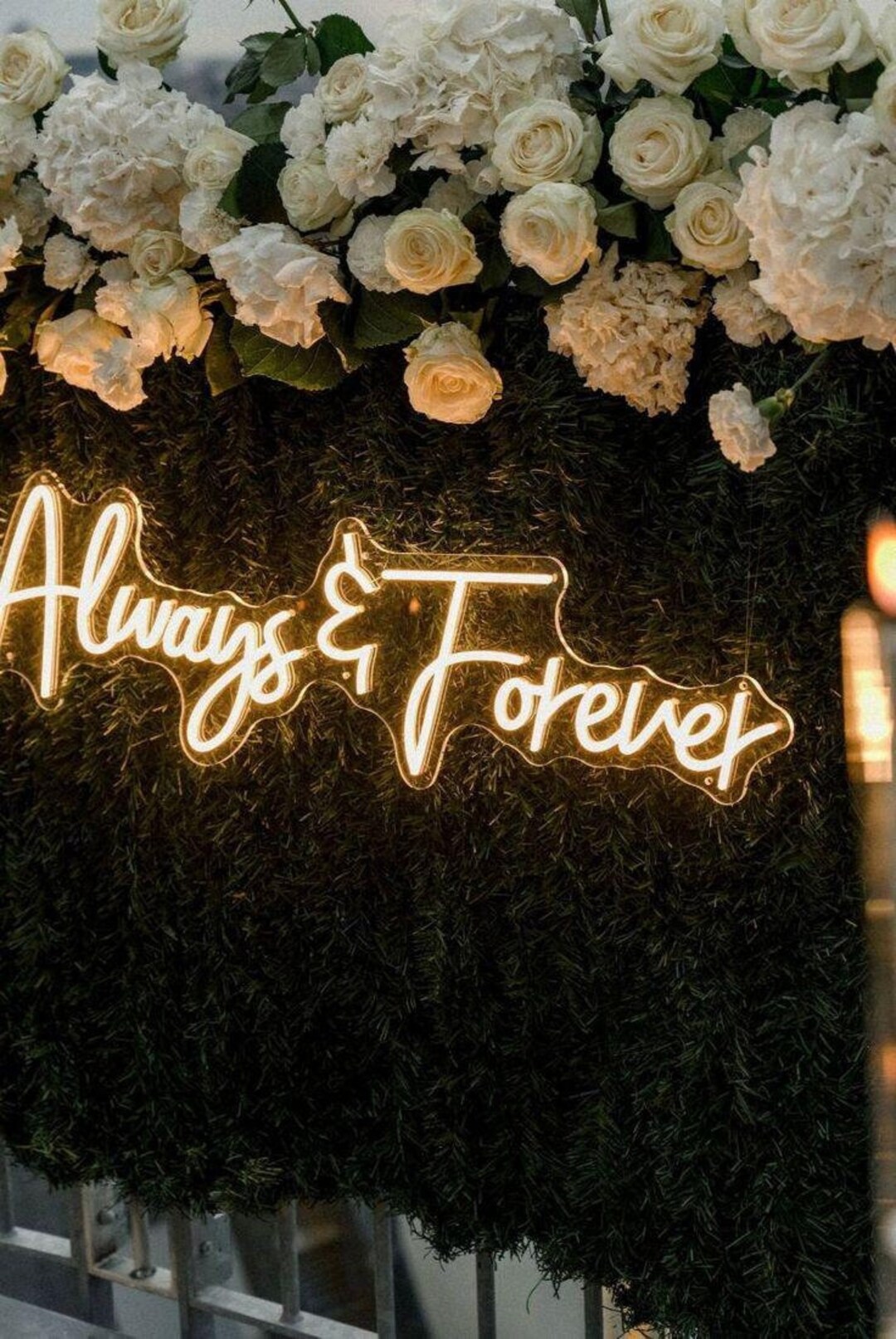 Aesthetic Custom Decor Sign, Custom Neon Sign Battery Operated,wedding ...