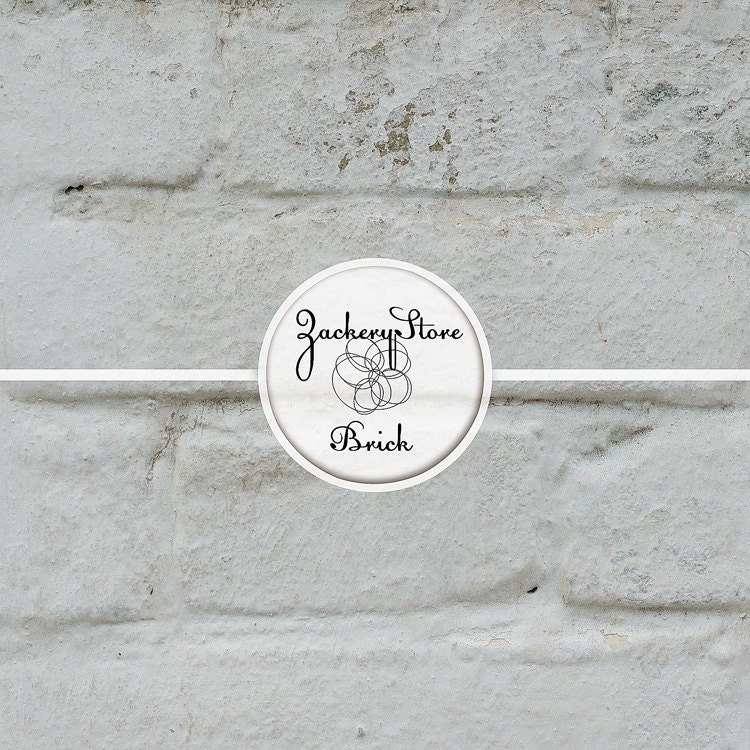 BRICK WALL Digital Scrapbook Craft Paper Pack Texture Set 10 Papers 300 ...