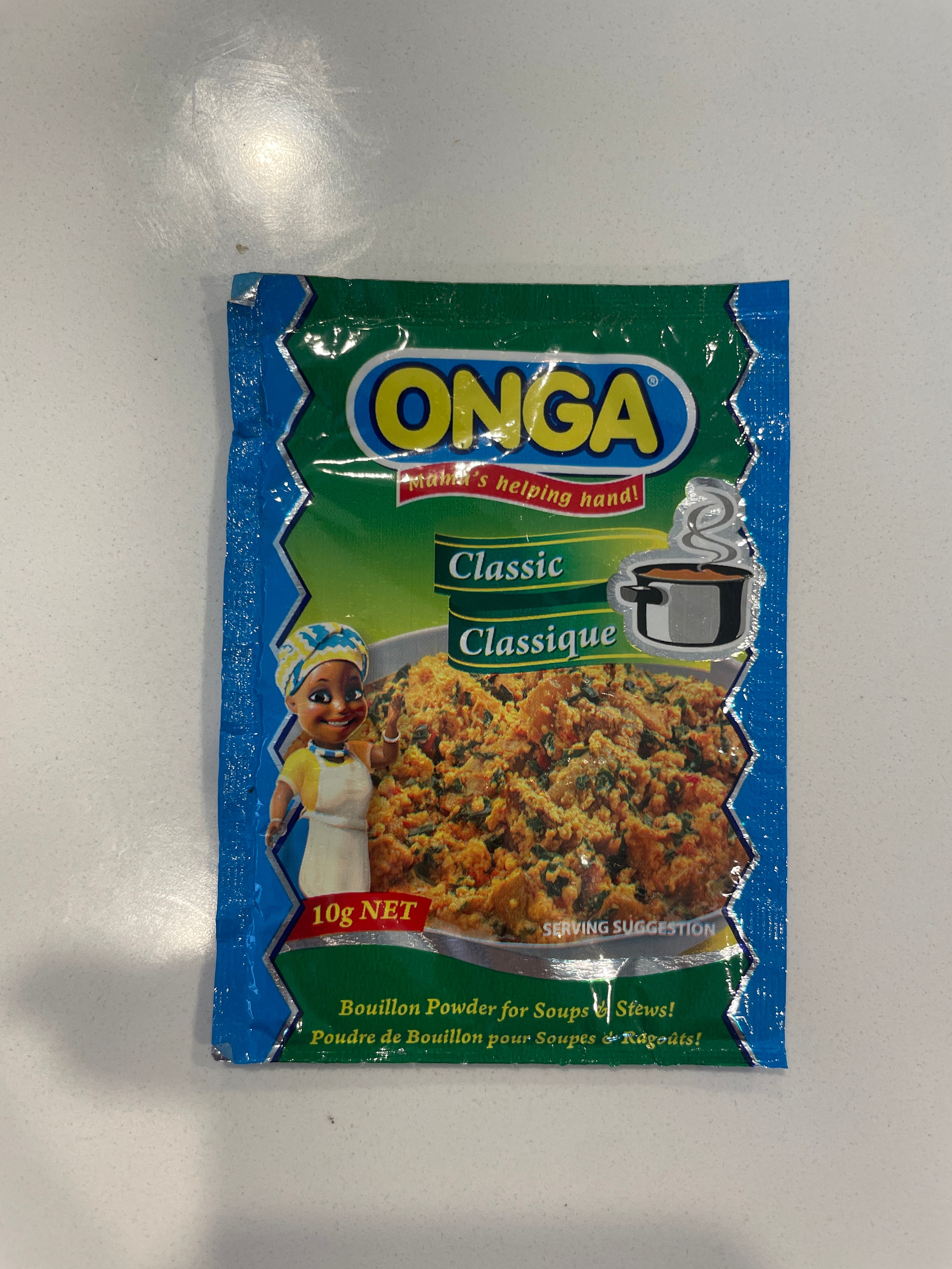 10 Pack Onga Classic Seasoning. Onga Spices - Etsy