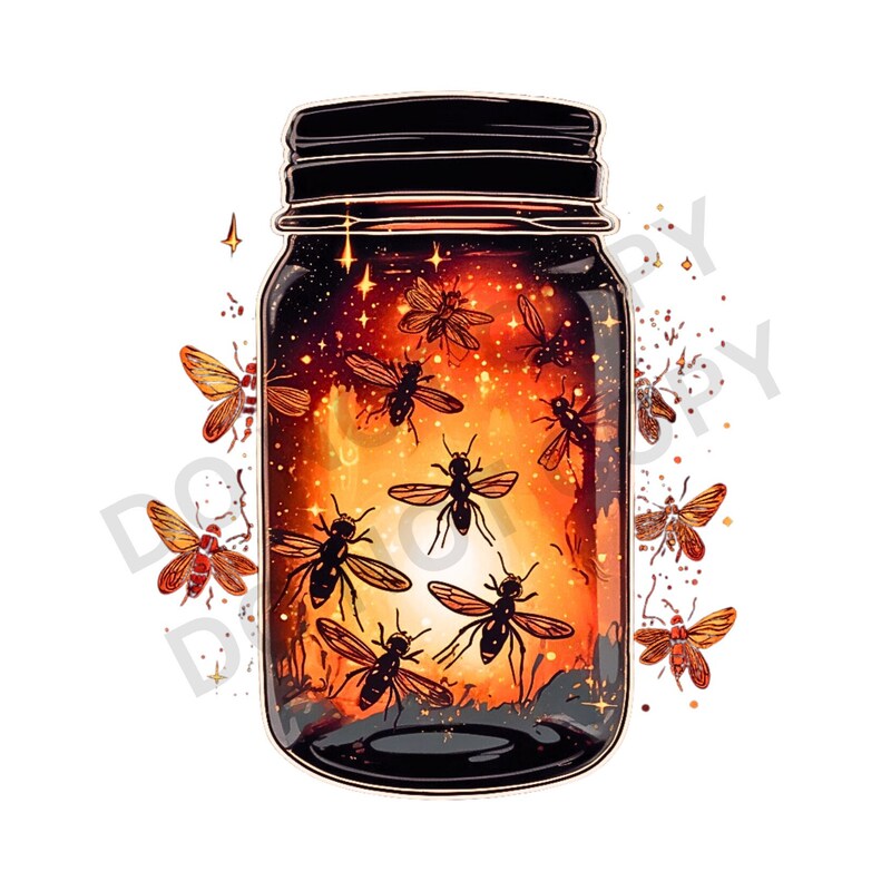 Firefly Clipart - Etsy