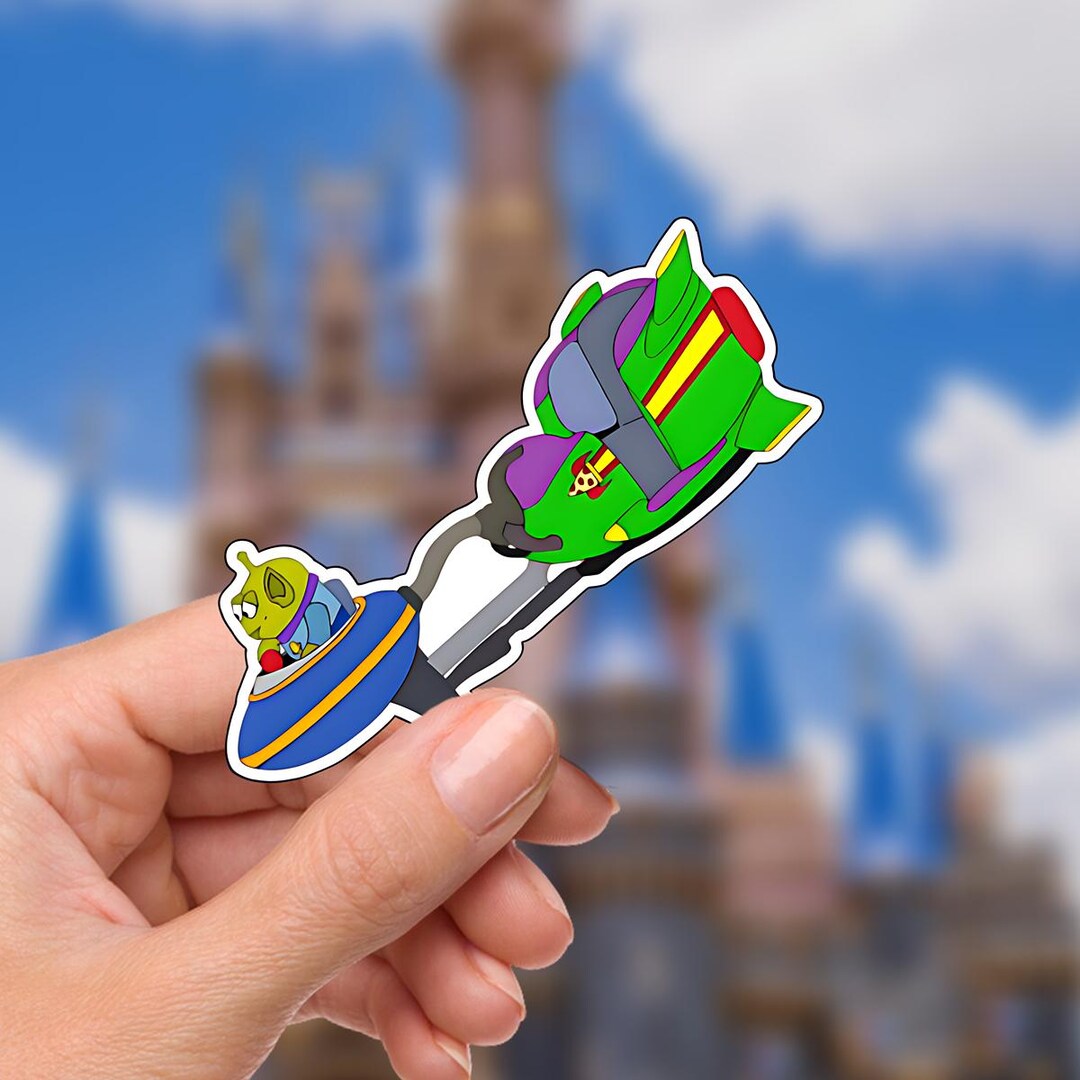 Toy Story Alien Ride Sticker, Waterproof Vinyl Decal - Etsy