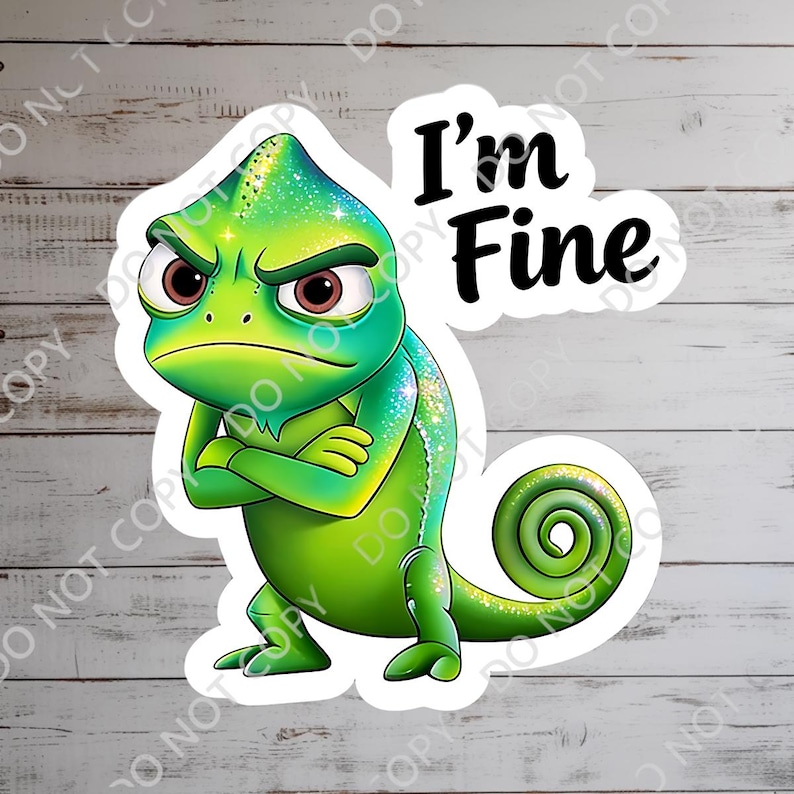 Rapunzel Pascal Tangled Lantern Sticker: Waterproof Vinyl Decal ...