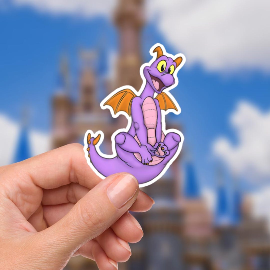 Figment Disneyy One Little Spark Waterproof Disney Laptop Stickers ...