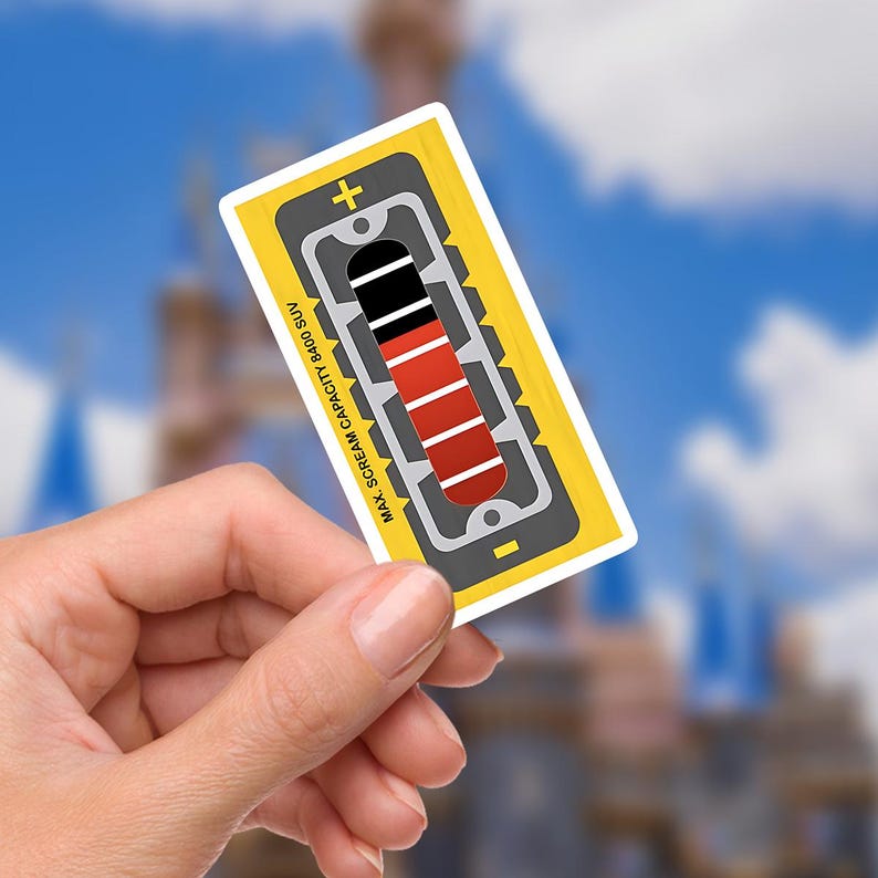 Monsters Inc. Scream Capacity Sticker: Sully, Boo, Kitty - Waterproof ...