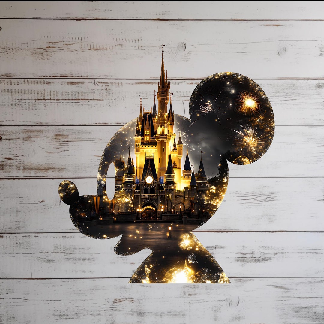 Mickey's Castle Clipart, Magical Happiest Place on Earth, Transparent ...