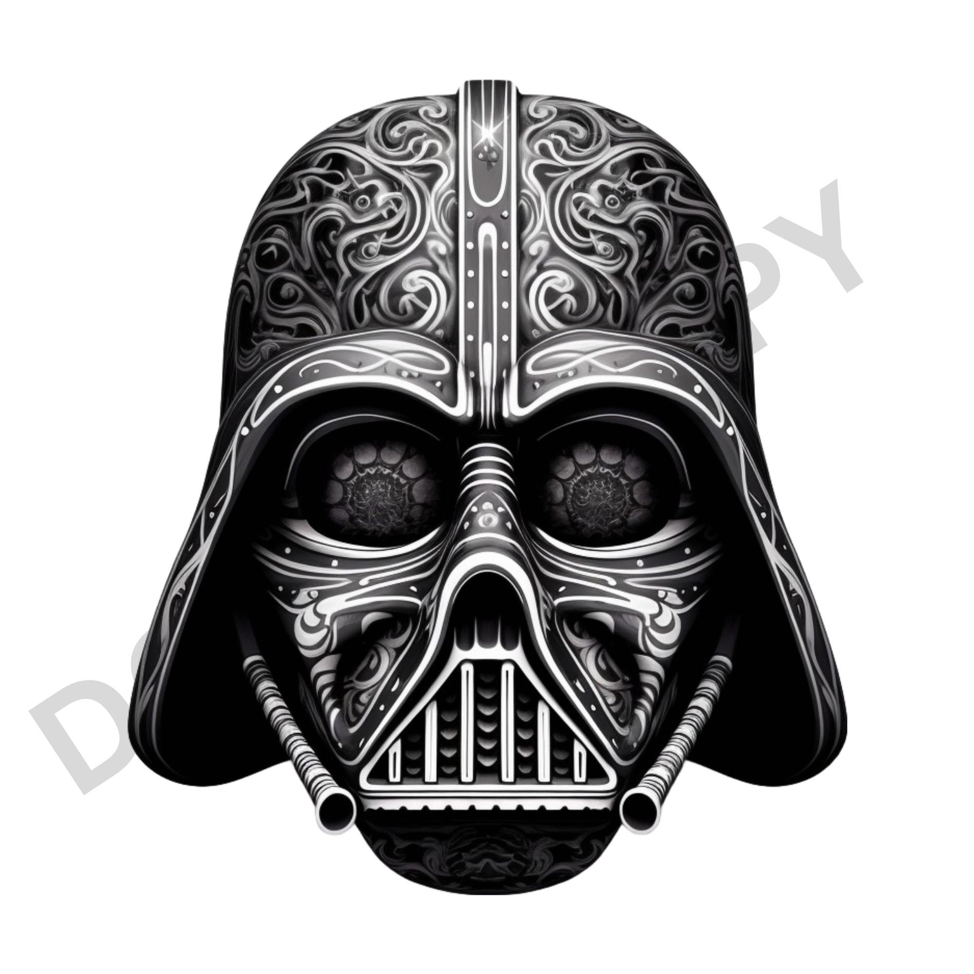 Darth Vader Sugar Skull Bundle PNG Cricuit Star Wars Digital Art - Etsy