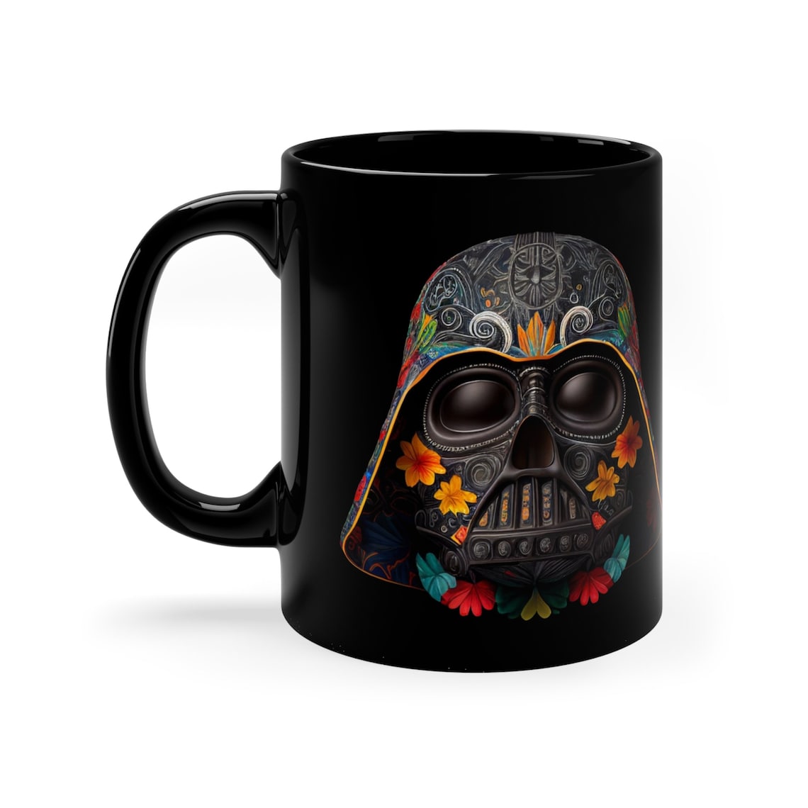 Darth Vader Sugar Skull PNG Cricuit Star Wars Digital Art - Etsy