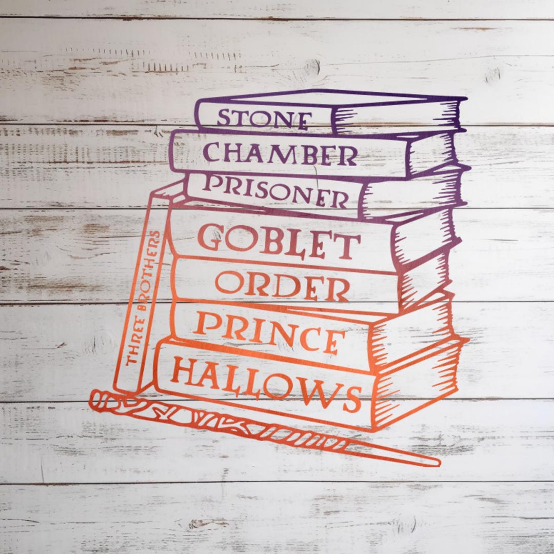 Wizard Books Png, Wizard Png Cut File, Books Clipart Png, Cut File for ...