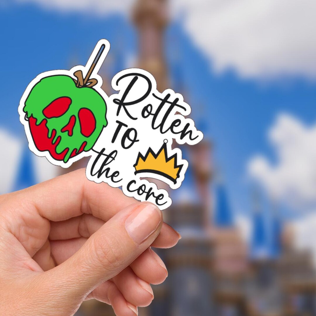 Disneyy Villain Sticker Disney Villainous Waterproof Disney Laptop ...