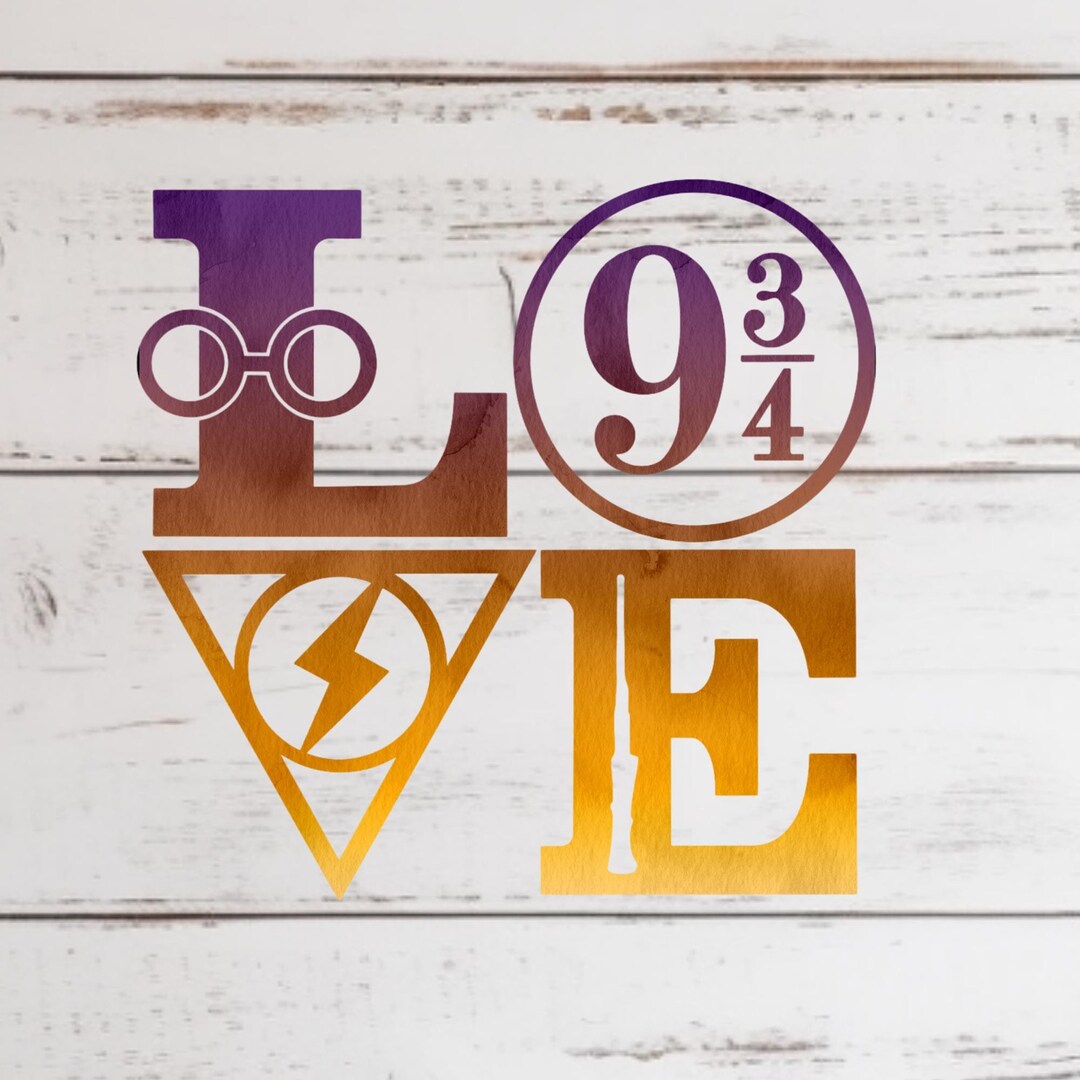Wizard Love HP Potterhead PNG - Etsy