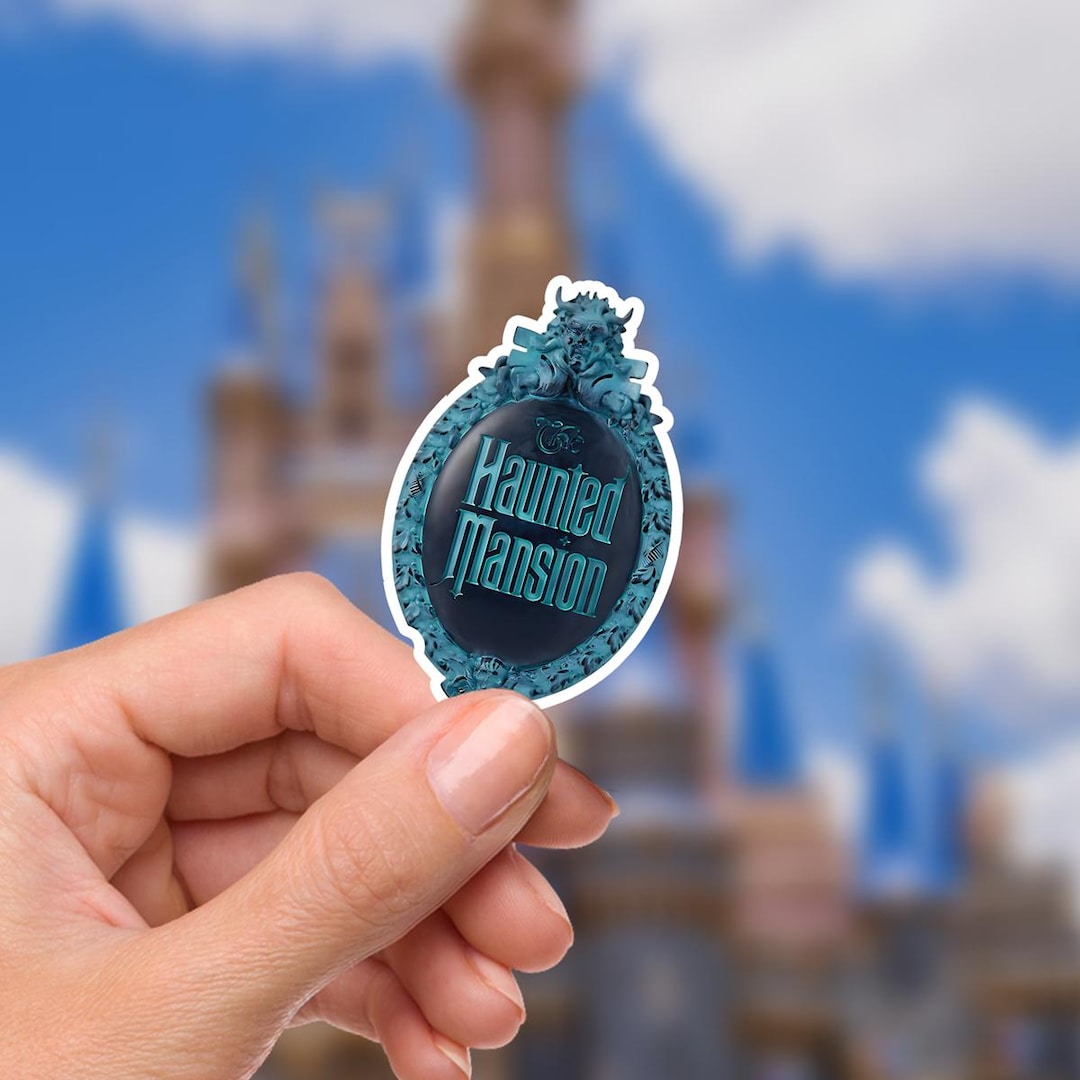 Haunted Mansion Sticker: Waterproof Vinyl Decal for Laptop, Water ...