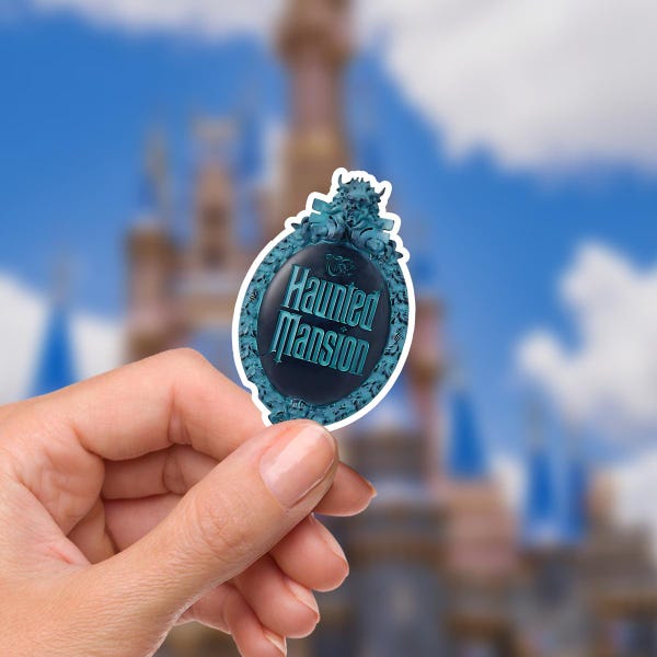 Haunted Mansion Sticker - Etsy