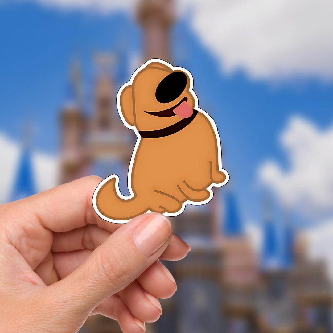 Disneyy Up! Dug Paradise Falls Our Adventure Book Disney Laptop Sticker ...