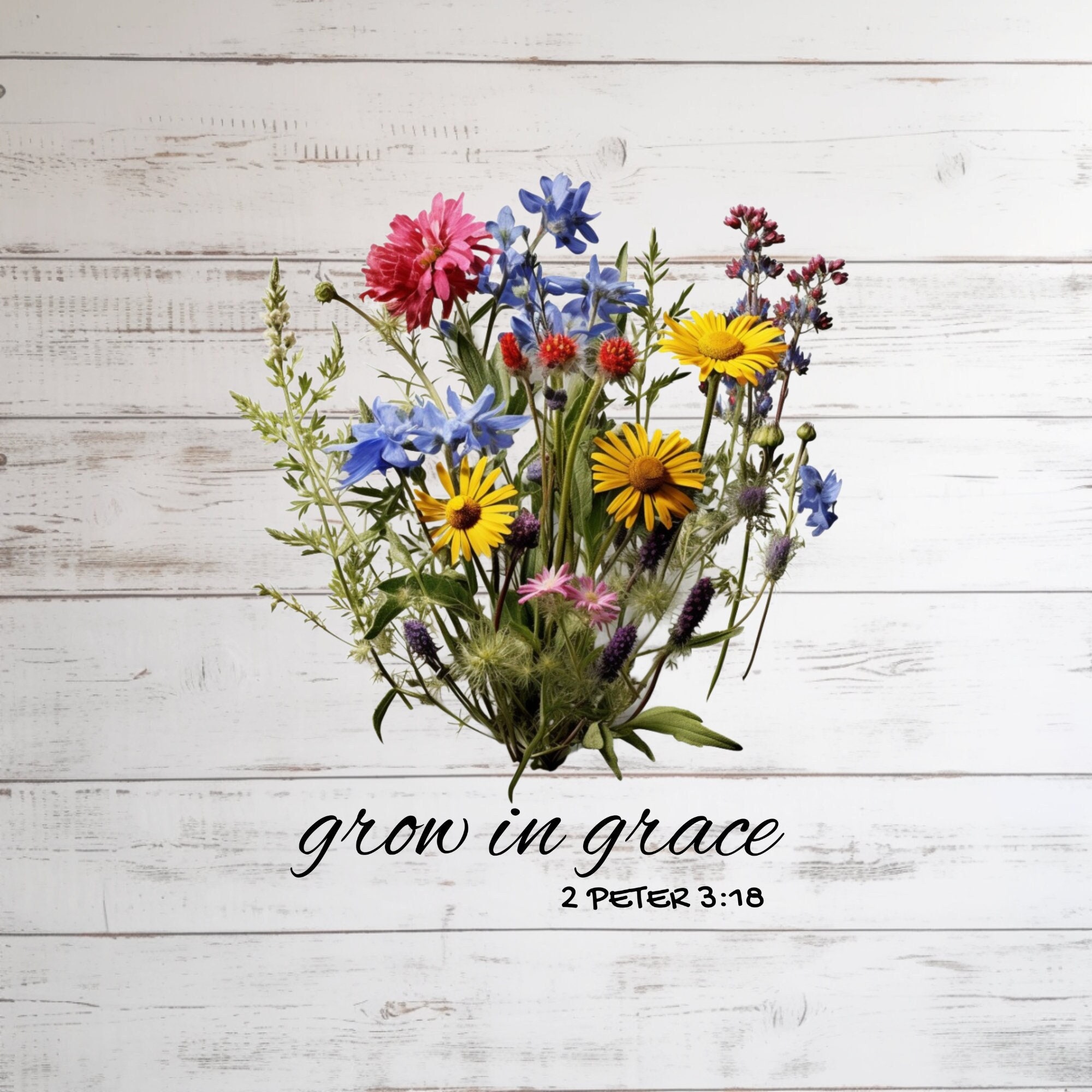 Grow in Grace PNG Faith Clipart Faith Png Jesus Png Sublimation Design Digital Download ...