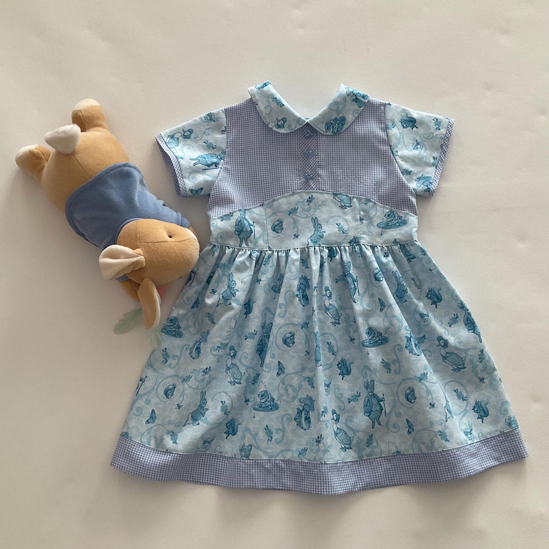 Beatrix Potter Dress, Peter Rabbit Dress, Girls Easter Dress, Peter Pan ...
