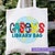 Personalized School Library Bag, Personalized Library Bag for School ...