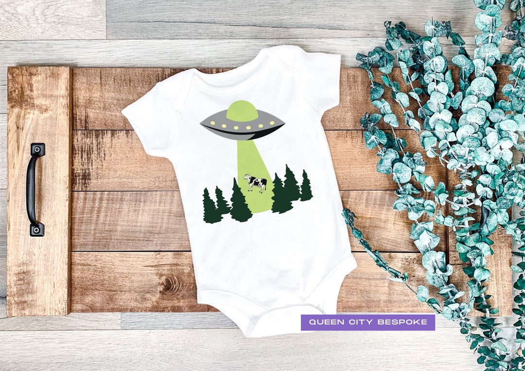 Alien Onesie, Funny UFO Onesie, Beam Me up Onesie, Sci-fi Baby Gift ...
