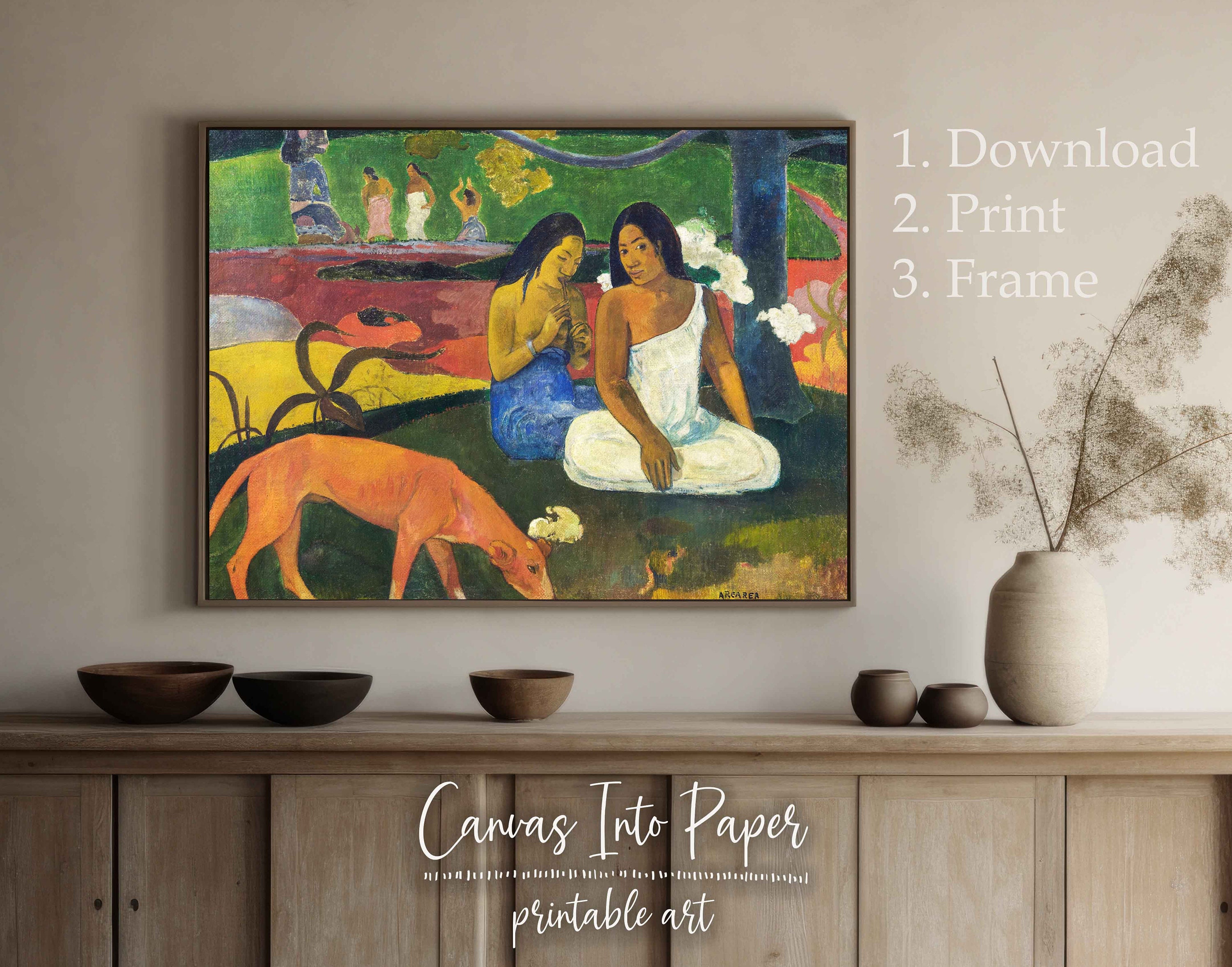 Digital Download | Printable Wall Art | Decor | Vintage Art | Paul ...