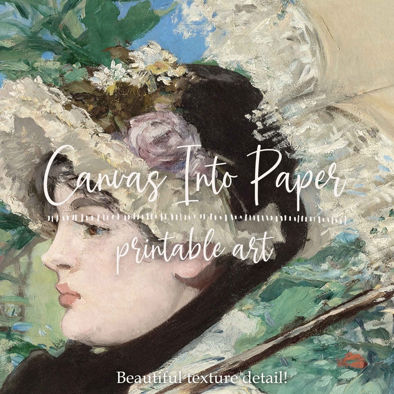 Digital Download Printable Wall Art Decor Vintage Art Jeanne Spring ...