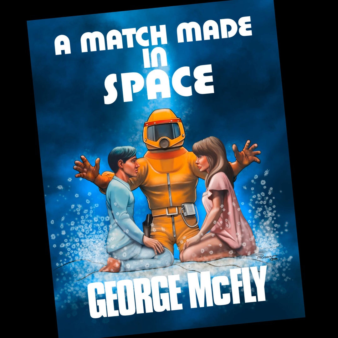 A Match Made in Space Back to the Future - Etsy