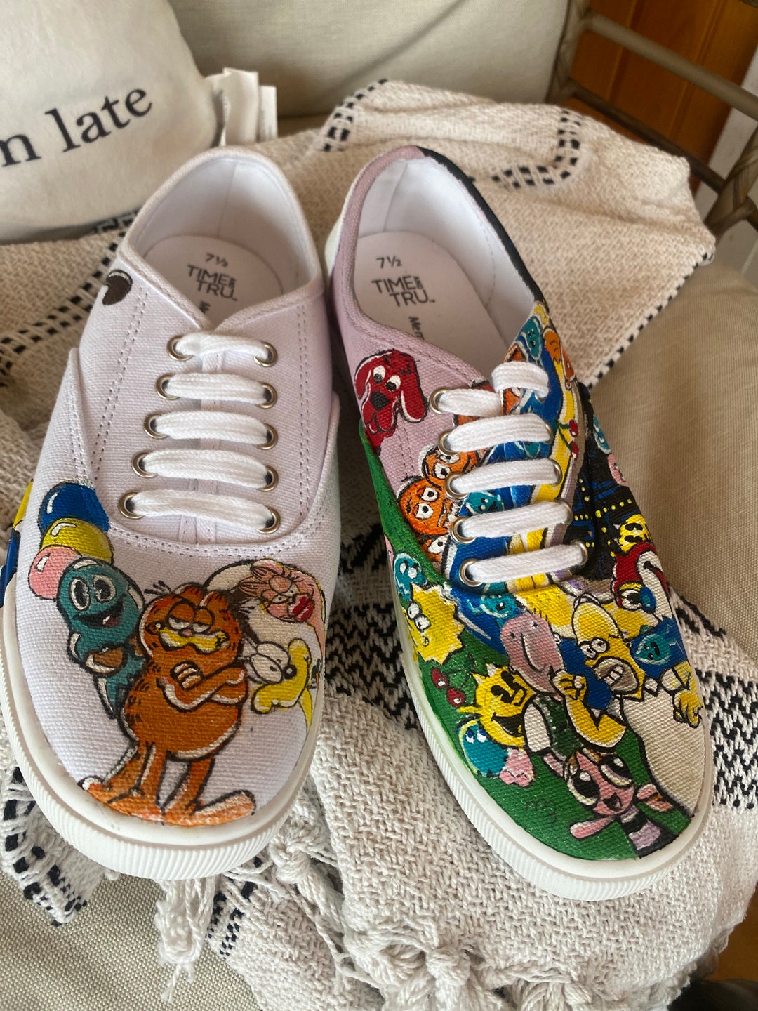 Customized Shoes, Cartoons, Customize Any Shoes. - Etsy