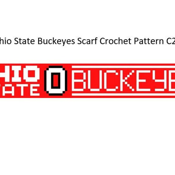 Ohio State Afghan - Etsy