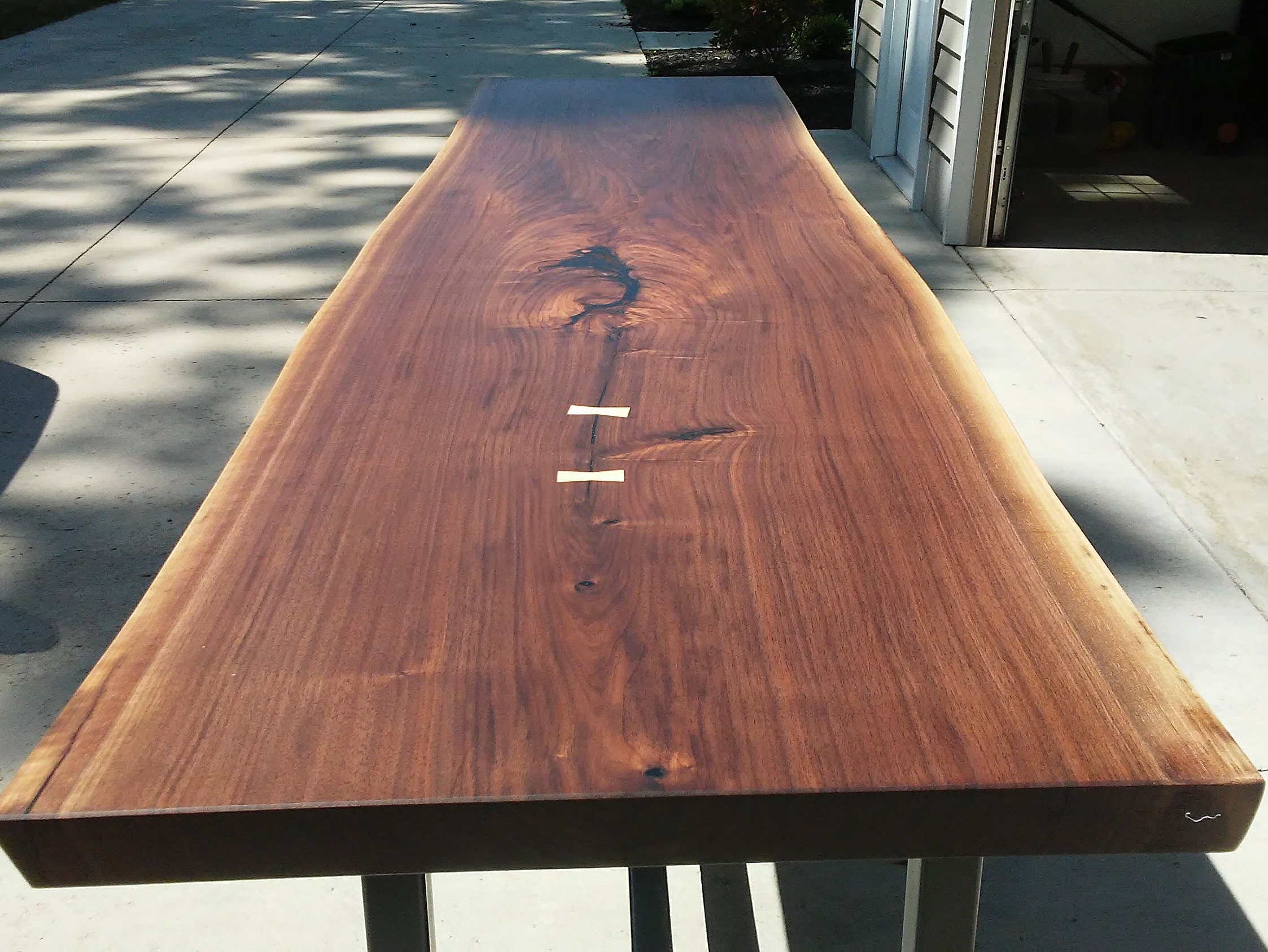 Live Edge Walnut Bar Table | Etsy