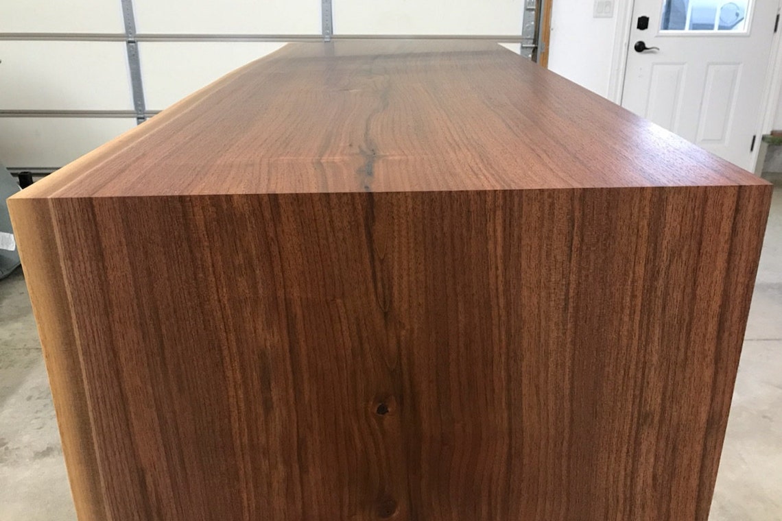 Live Edge Waterfall Countertop - Etsy