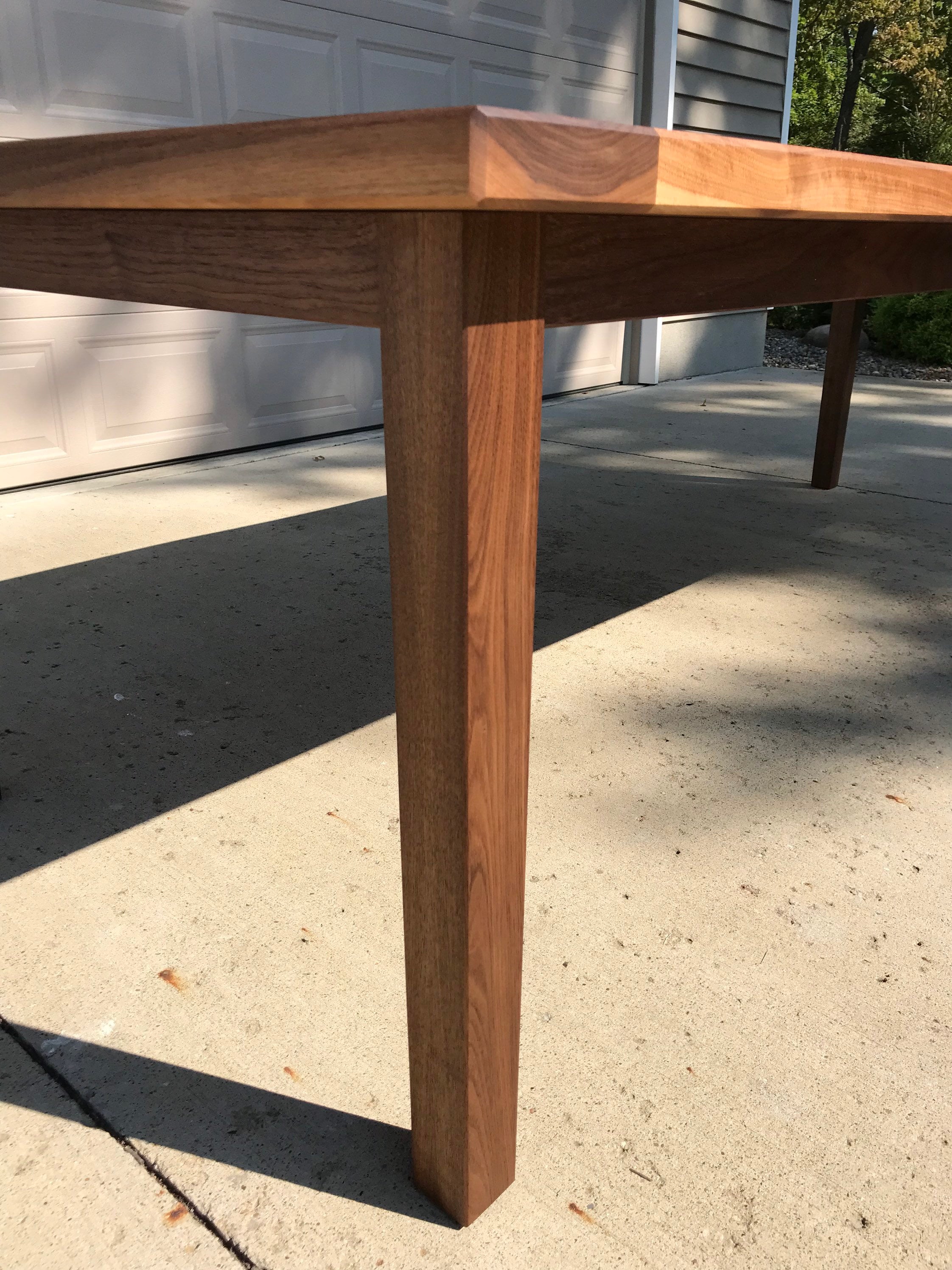 Walnut Dining Table - Etsy