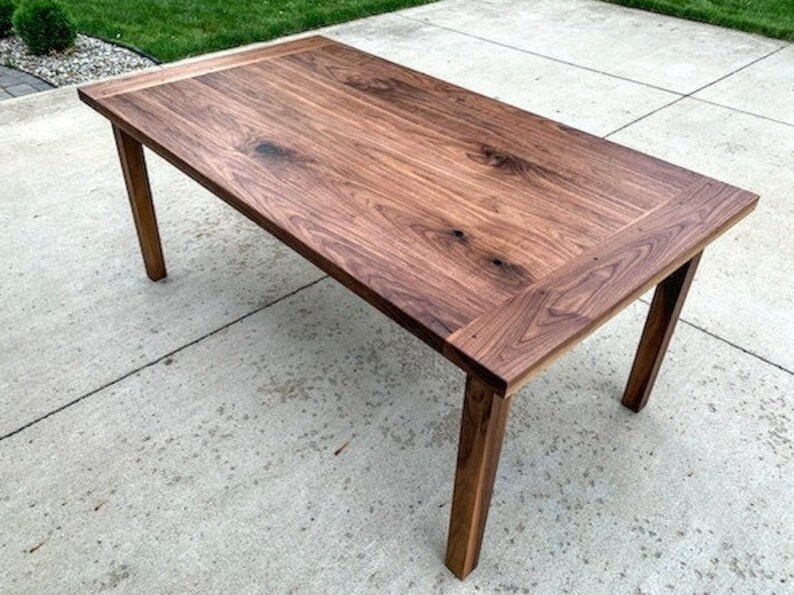 Walnut Dining Table | Etsy