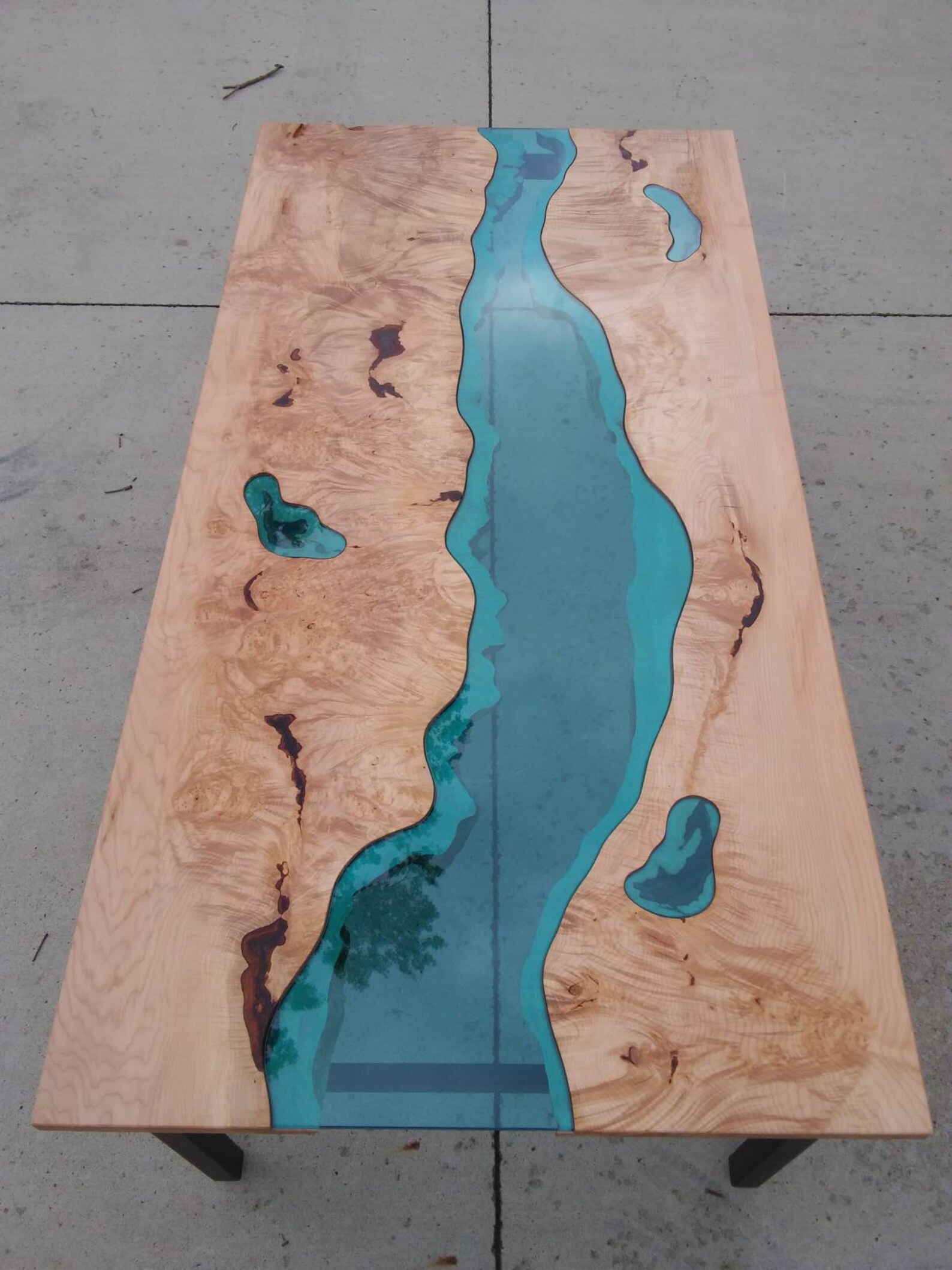 Big Leaf Maple Burl Dining Table - Etsy