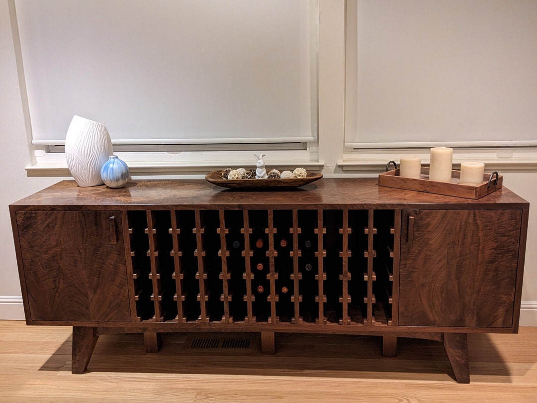 Curly Walnut Buffet - Etsy