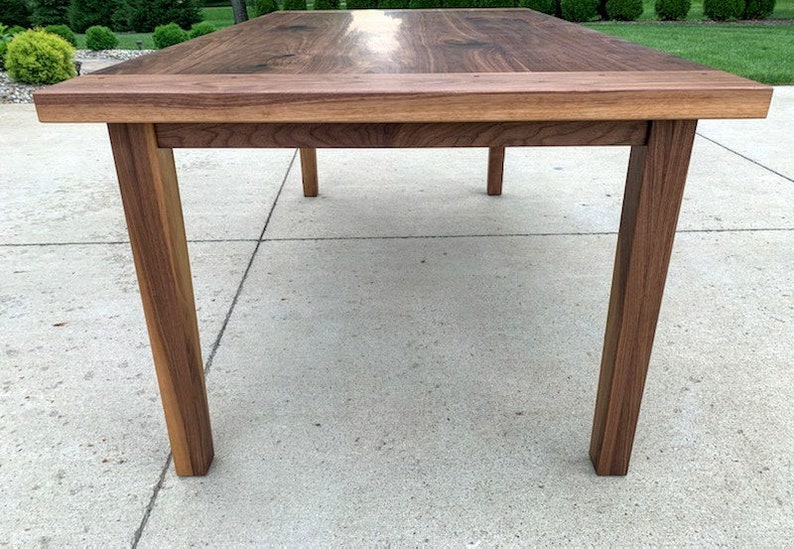 Walnut Dining Table | Etsy