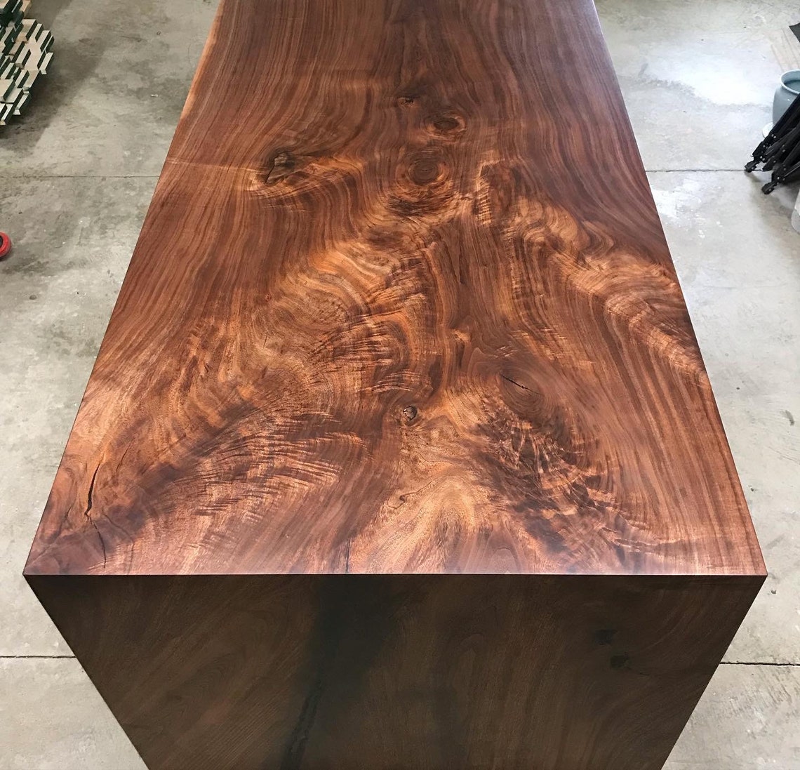 Double Waterfall Walnut Countertop - Etsy